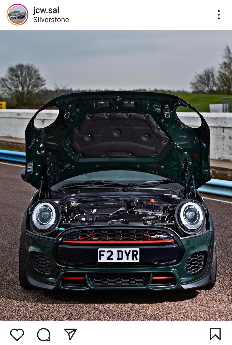 Mini Cooper JCW with some 3D gel plates – Crystal Plates