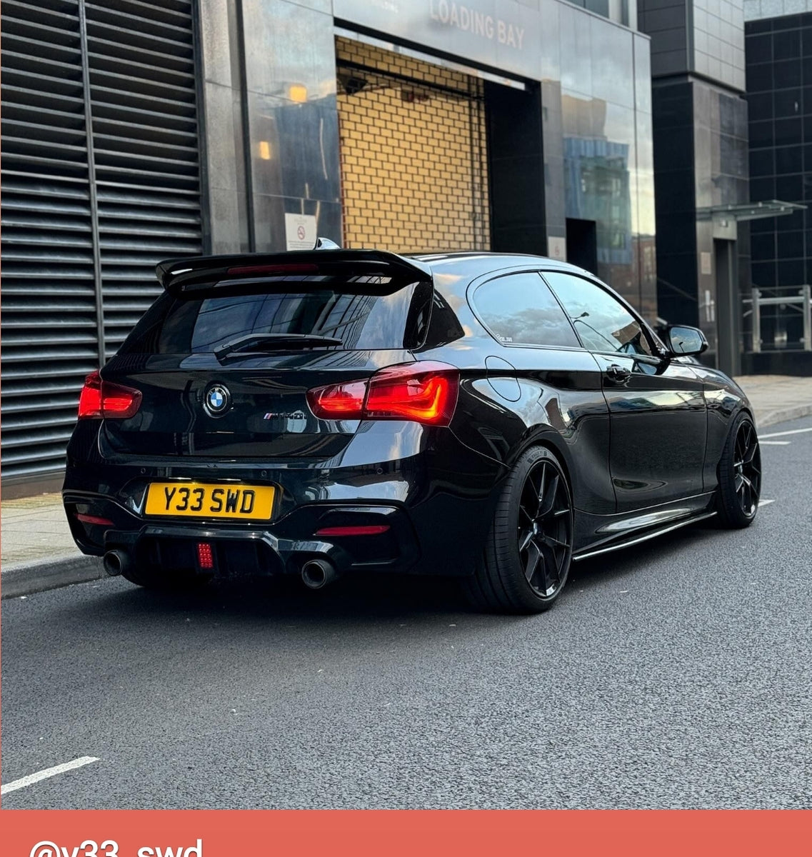 BMW M140i with some legal 3D gel plates – Crystal Plates