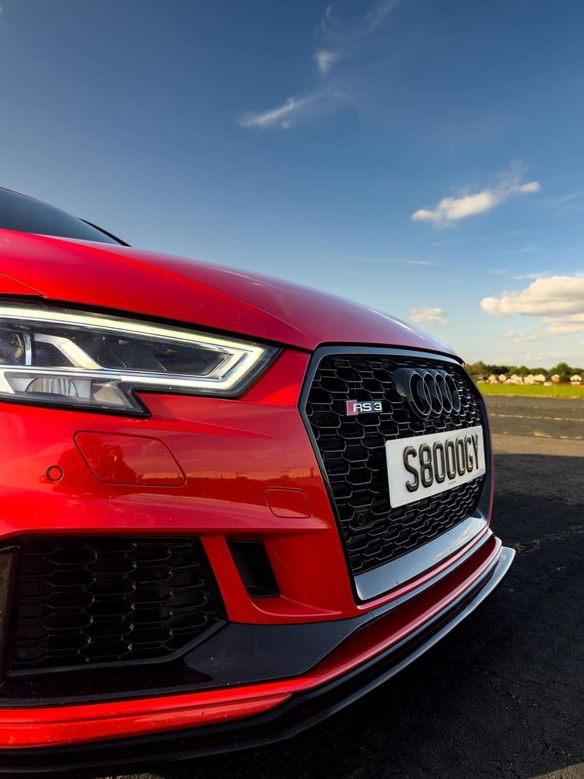 Audi RS3 8V with some 3D gel plates – Crystal Plates