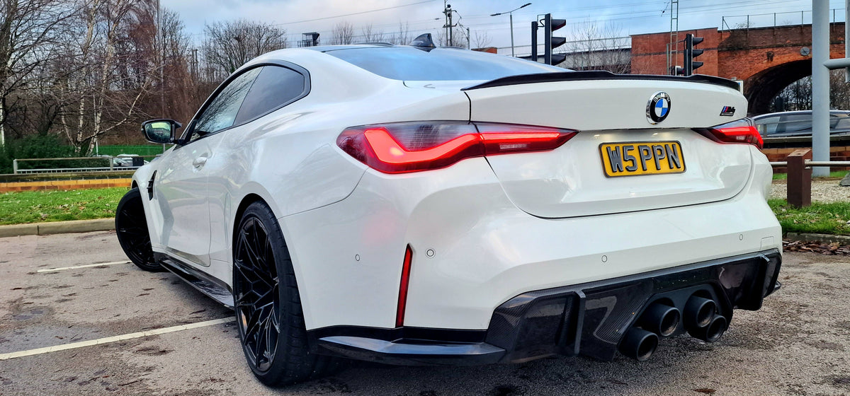 G82 BMW M4 with some short 4D gel plates – Crystal Plates