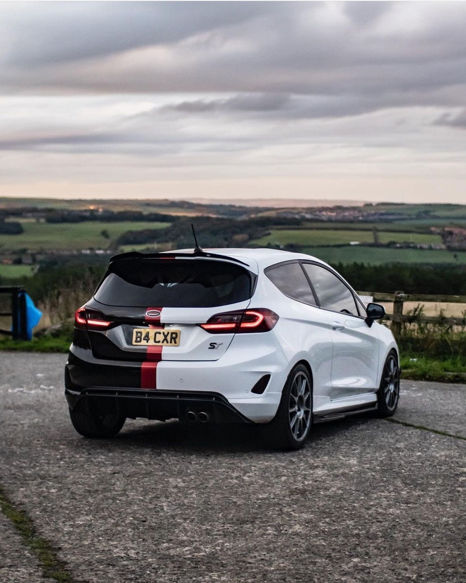 MK8 Ford Fiesta ST with some short 3D gel plates – Crystal Plates