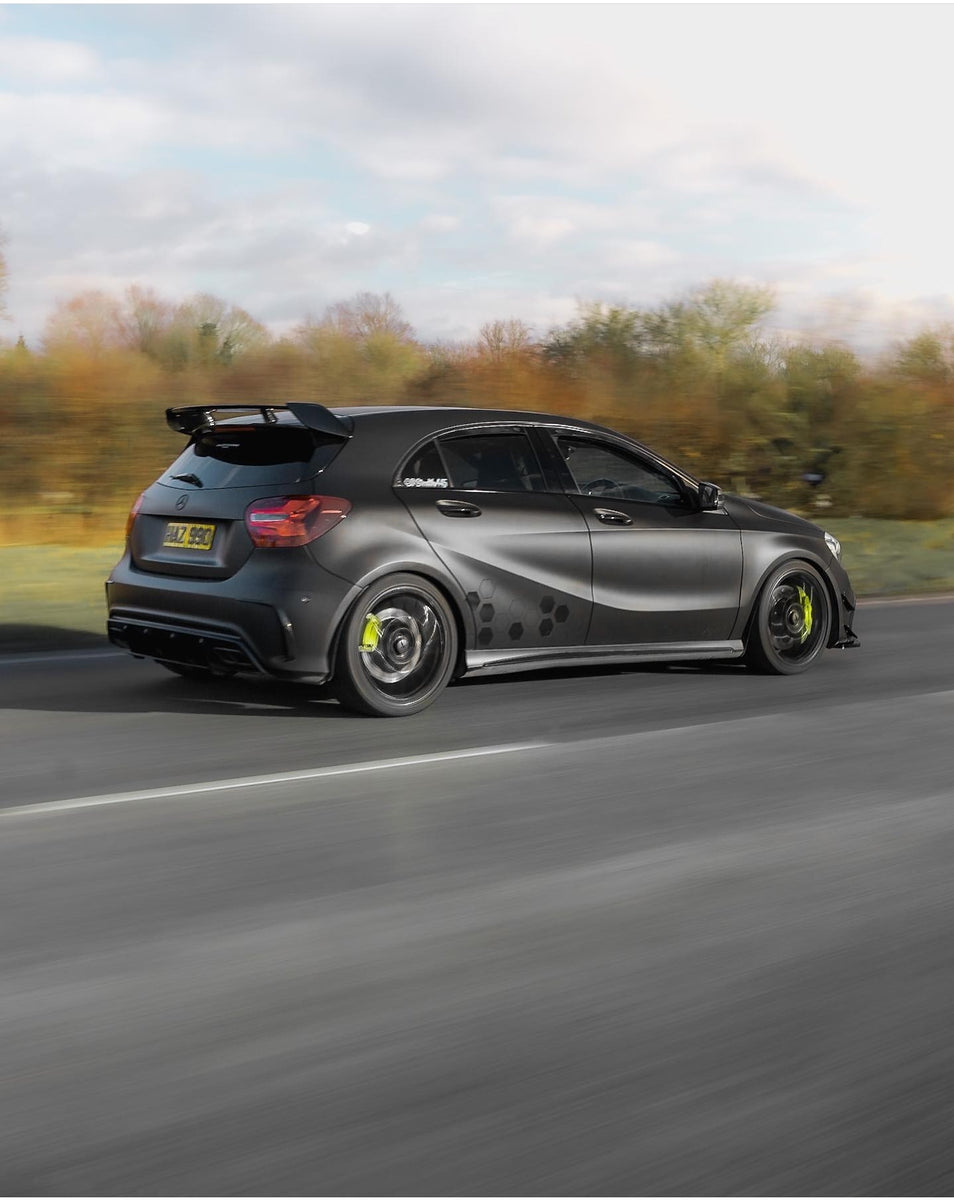 Mercedes AMG A45 with some 4D gel plates – Crystal Plates