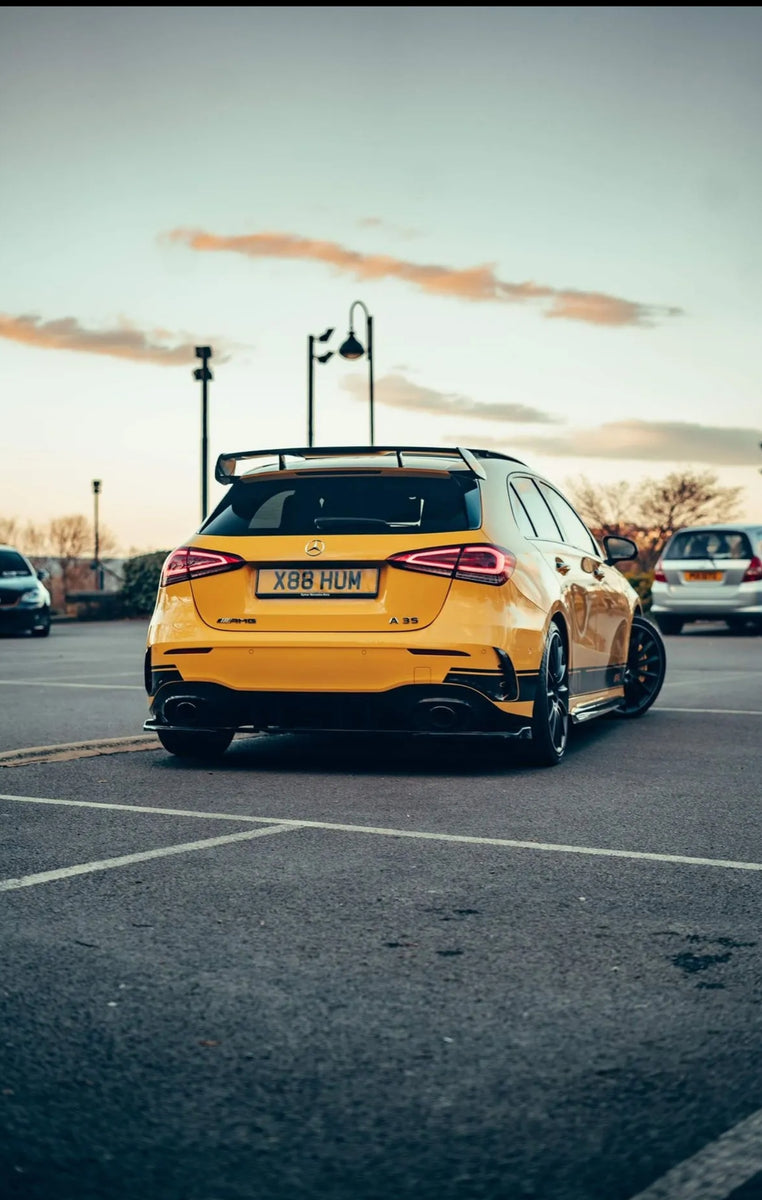 Mercedes AMG A35 with some 4D plates – Crystal Plates