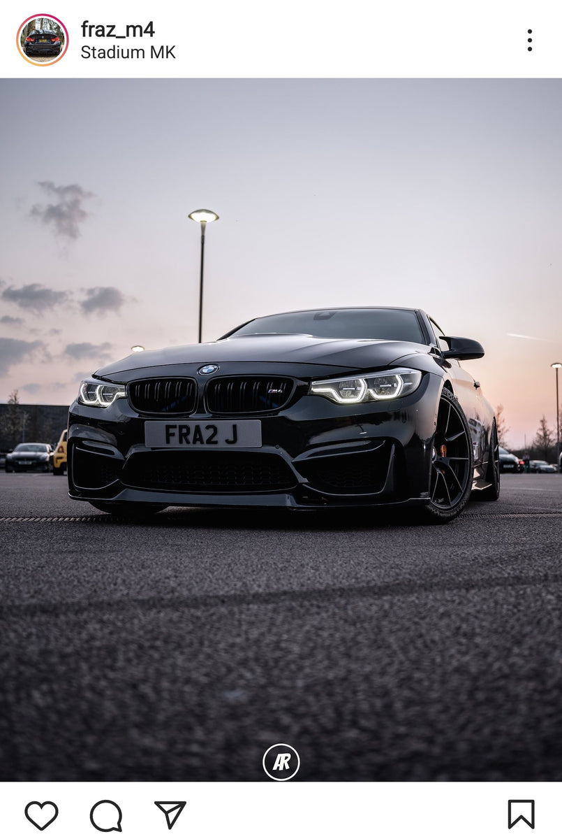 BMW M4 with some 4D gel plates – Crystal Plates