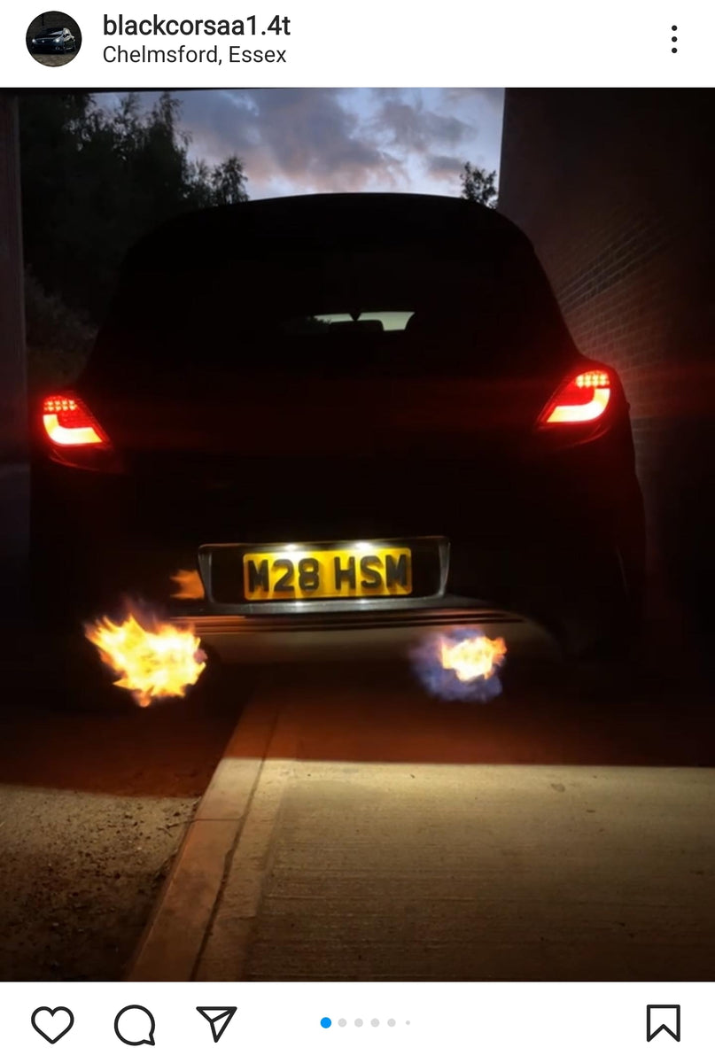 Vauxhall Corsa Turbo with some 4D plates – Crystal Plates