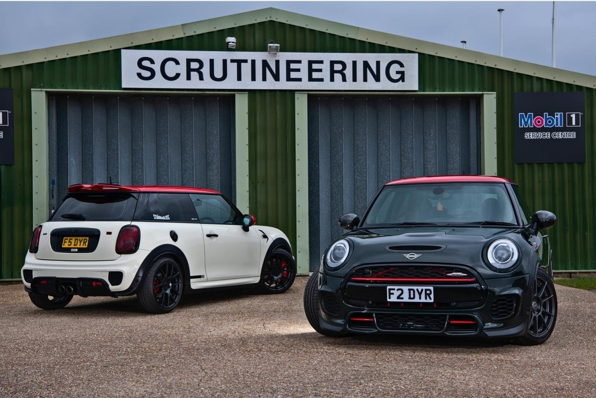 Mini Cooper JCW with some 3D gel plates – Crystal Plates