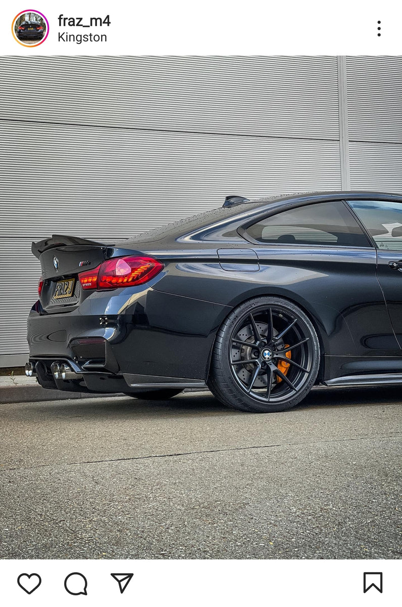 F82 BMW M4 with some short 3D gel plates – Crystal Plates