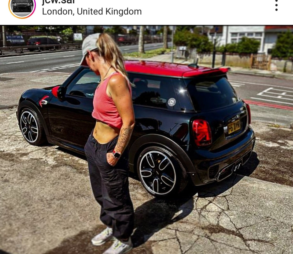 Mini Cooper JCW with some 3D gel plates – Crystal Plates