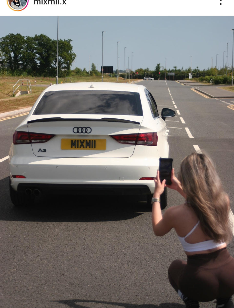 Audi A3 8V with some 4D plates – Crystal Plates