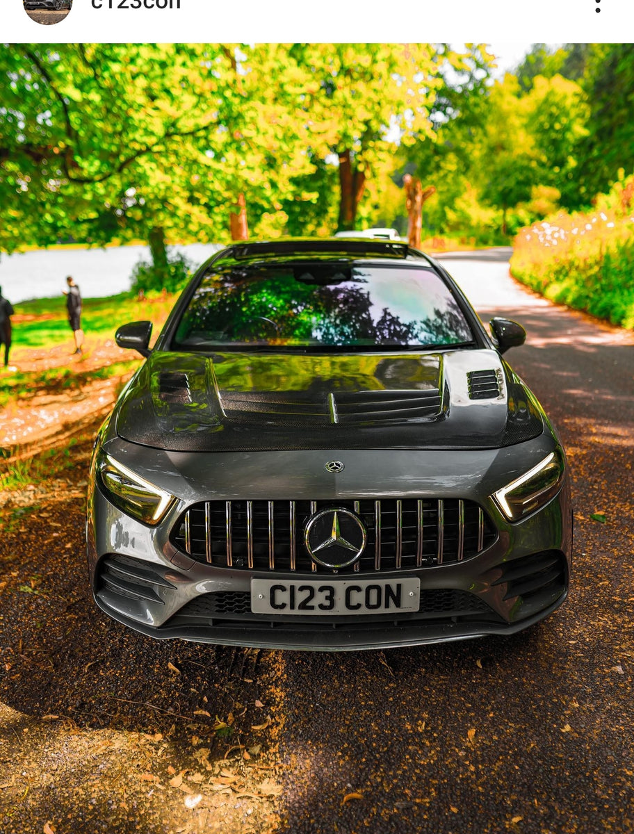 Mercedes A Class AMG with some 3D gel plates – Crystal Plates