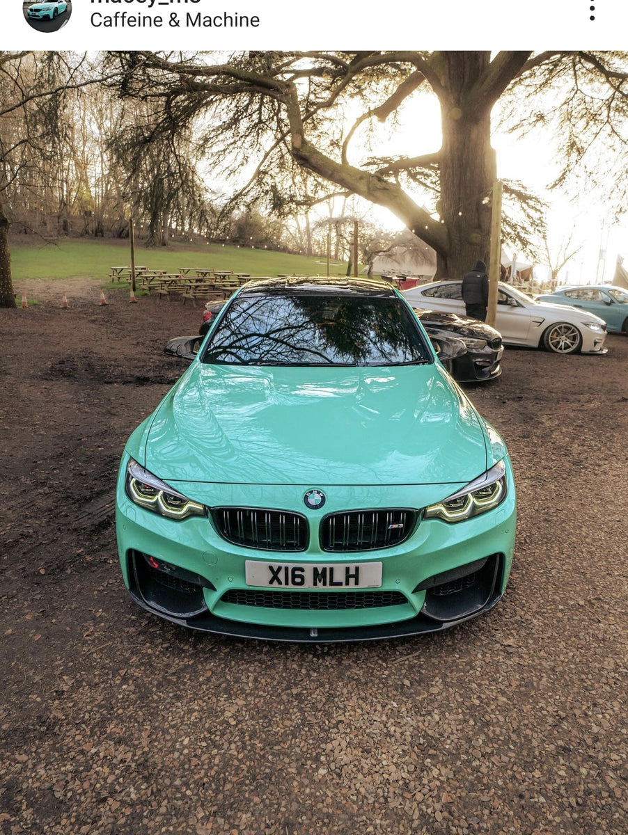 BMW M3 F80 with some 4D plates – Crystal Plates