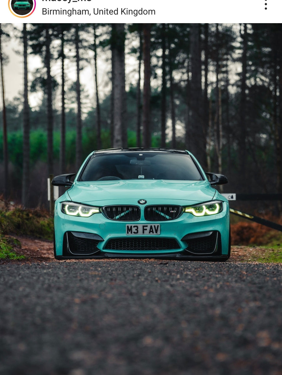BMW M3 F80 with some 4D gel plates – Crystal Plates