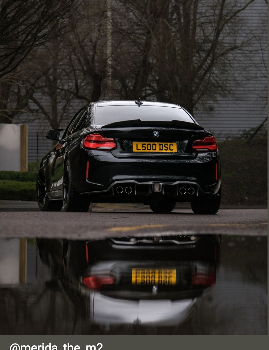 BMW M2 with some 4D plates – Crystal Plates