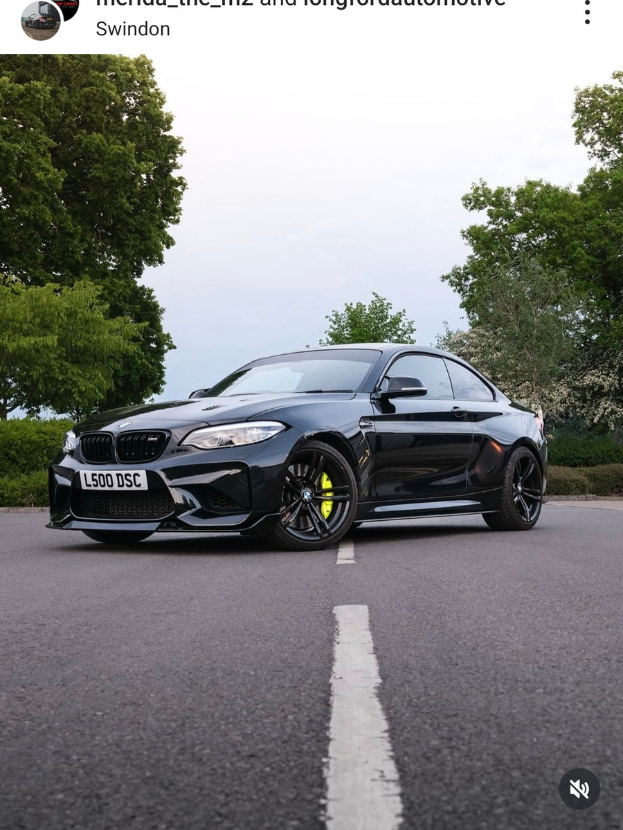 BMW M2 F87 with some 4D plates – Crystal Plates