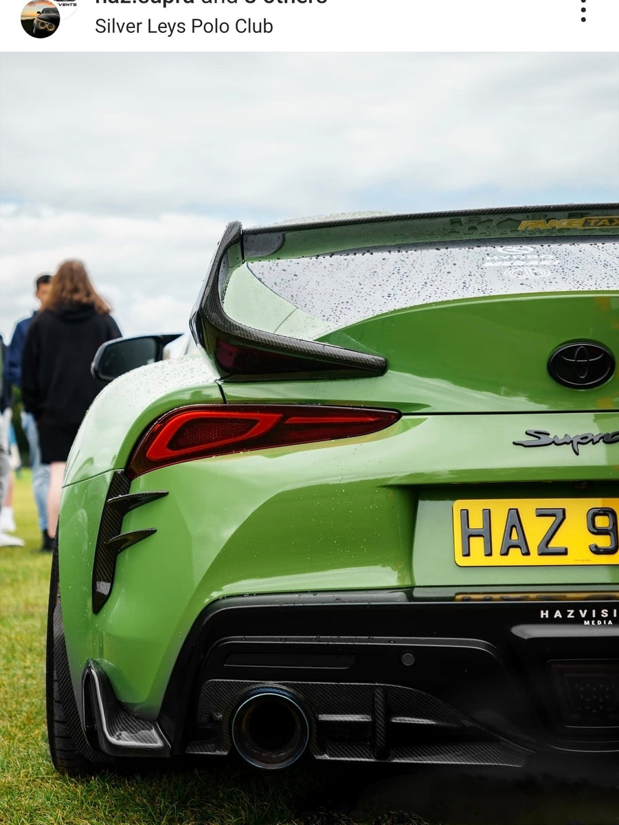 Toyota Supra GR with some short 3D gel plates – Crystal Plates