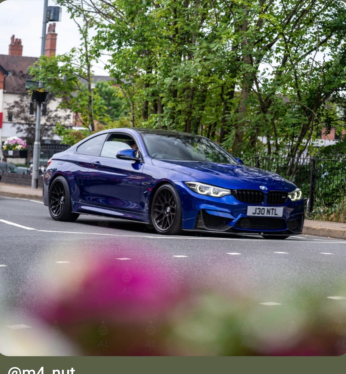 BMW M4 F82 with some 4D gel plates – Crystal Plates