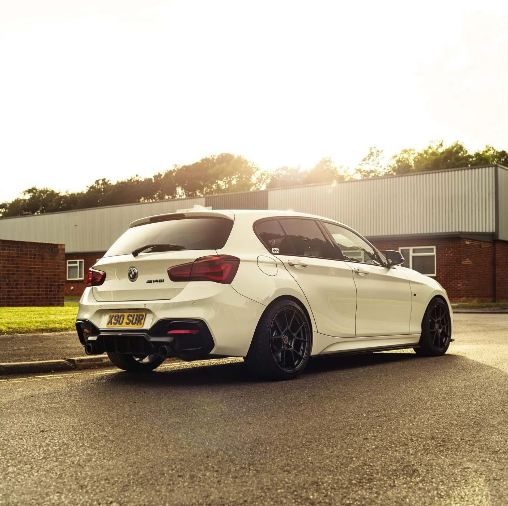 BMW M140i with some 4D gel plates – Crystal Plates